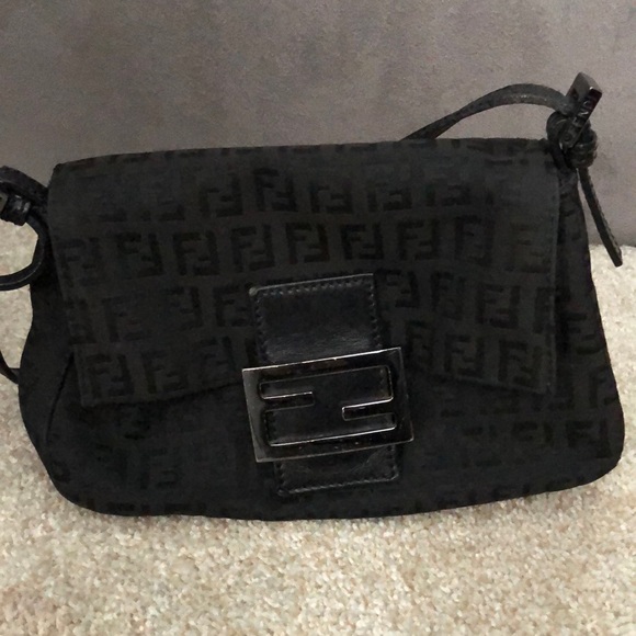 Fendi | Bags | Vintage Fendi Black Bag | Poshmark